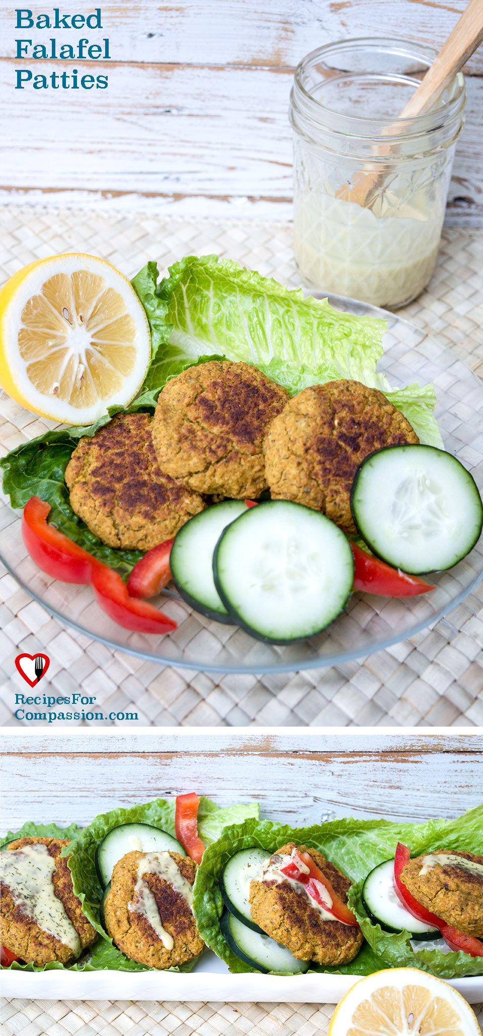 Baked Falafel Patties – Recipes For Compassion
